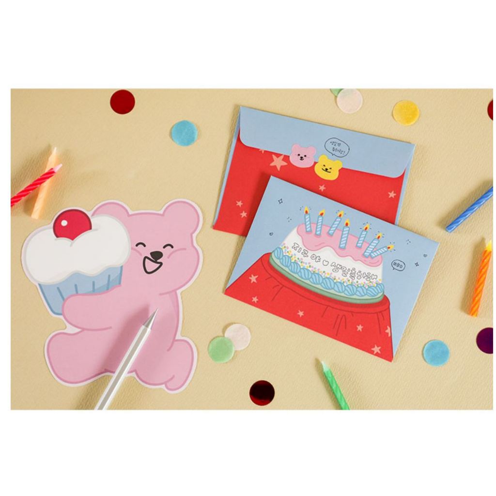 (Made in Korea) Letter Paper Set Writing Paper with Envelopes Set ...