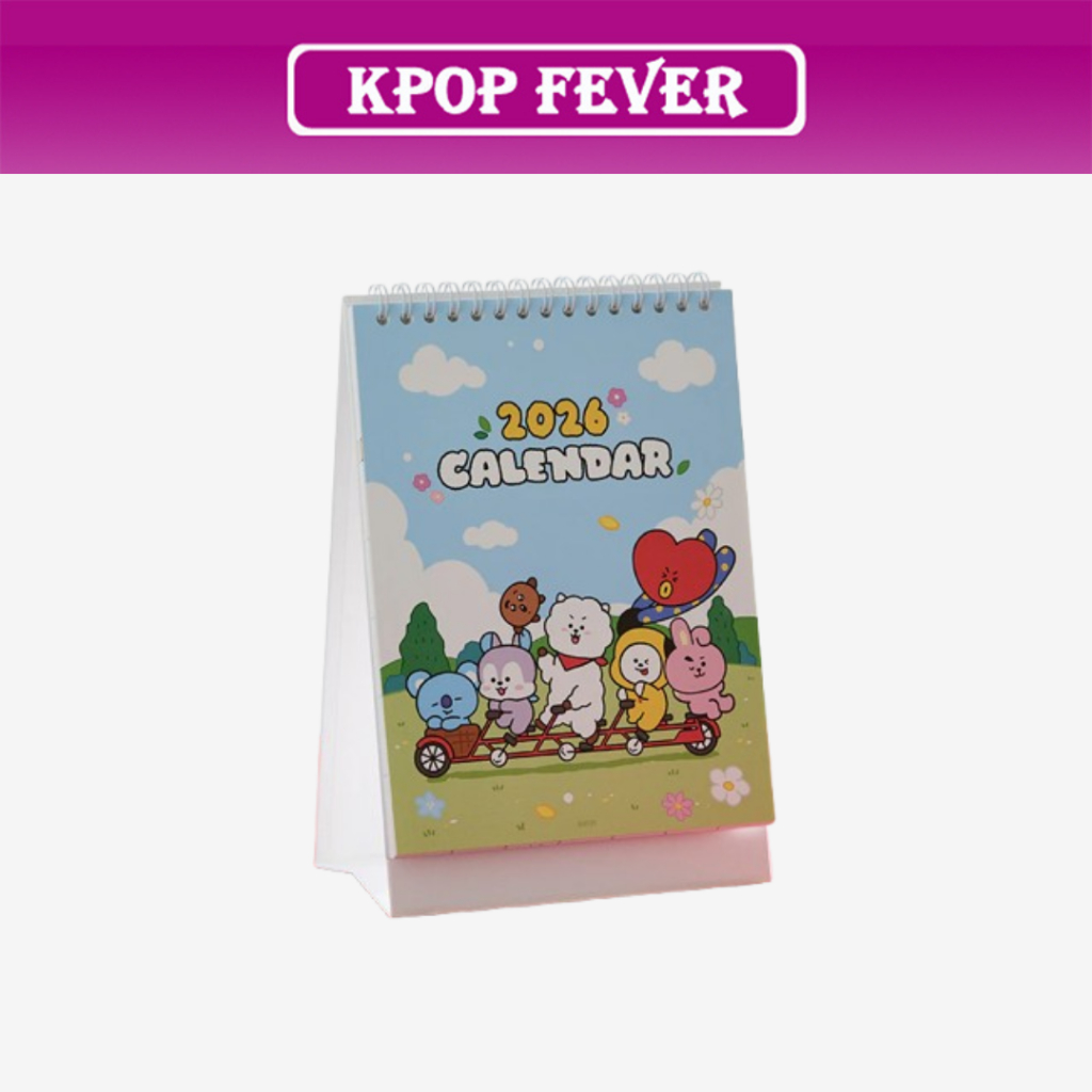 BTS X BT21 2026 Desk Calendar | Shopee Singapore