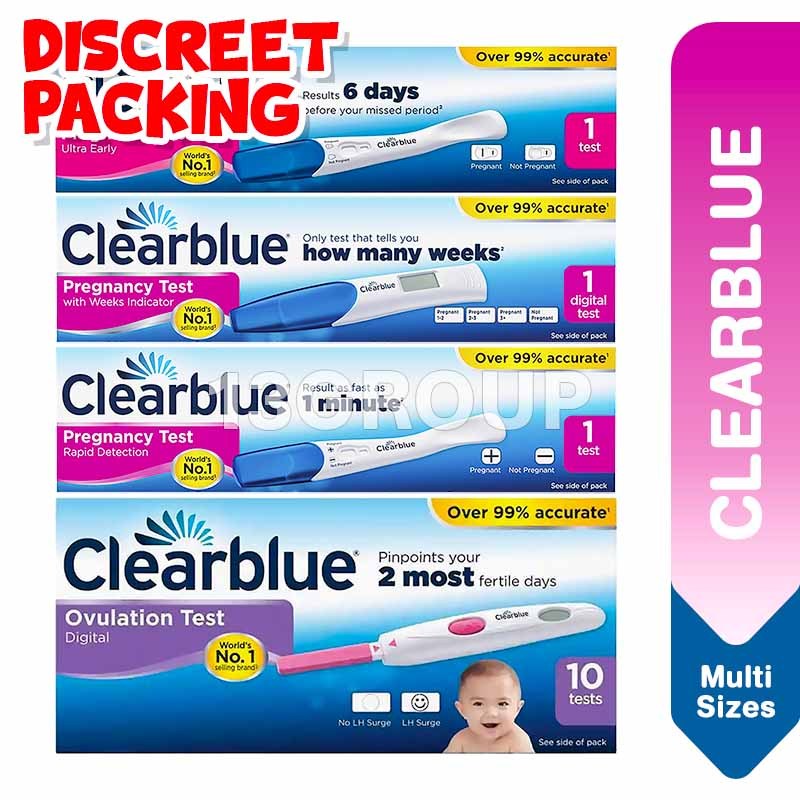 Clearblue Pregnancy Test Kit / Digital Ovulation Rapid Detection Ultra ...