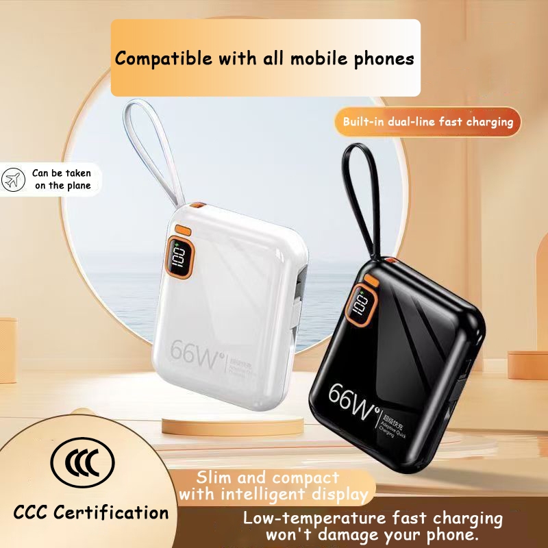 【CCC Certified】66W SUPER FAST CHARGING POWER BANK 10000-20000 MAH LARGE ...