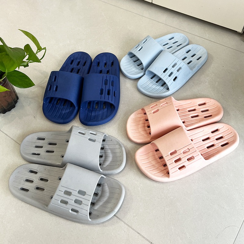 [Loveme258]Bathroom slippers soft bottomed non-slip couple home shoes ...