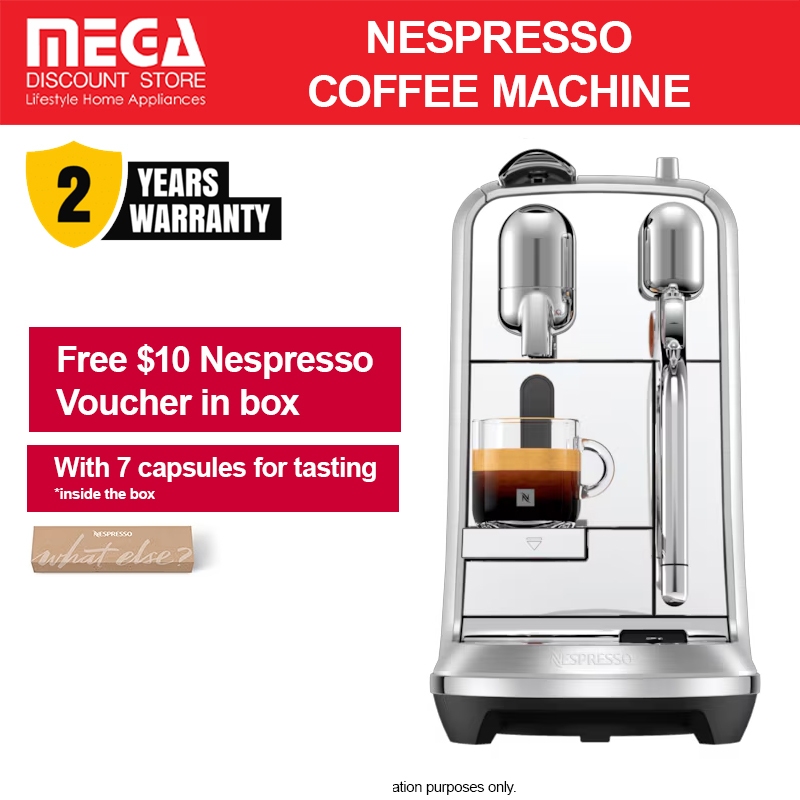 [PRE-ORDER: ETA MID JAN] NESPRESSO CREATISTA PLUS J520 CAPSULE COFFEE ...