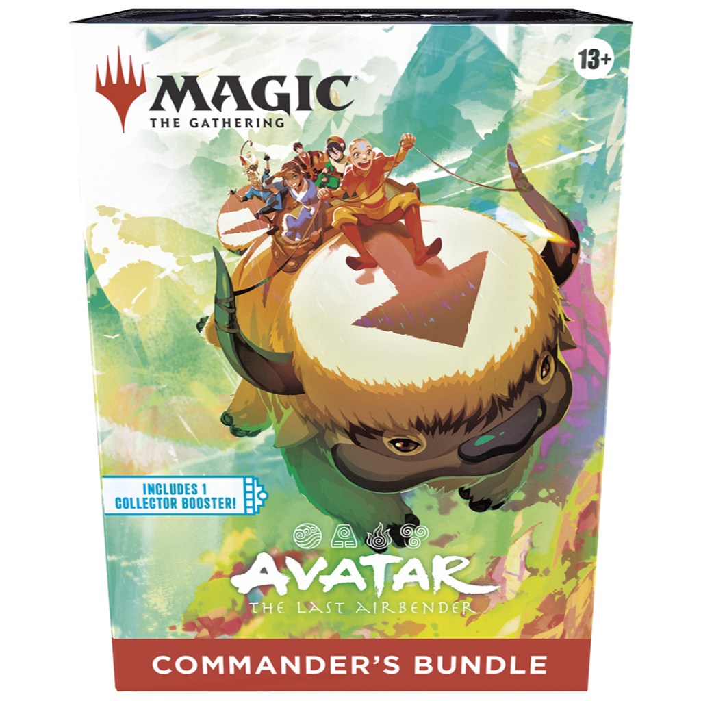 Magic the Gathering MTG Avatar: The Last Airbender Commander's Bundle ...