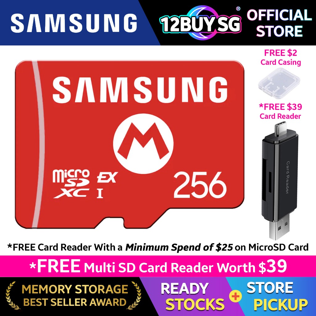 Samsung Express MicroSD Card 800MB/s MBMZ 12BUY.SGOS | Shopee Singapore