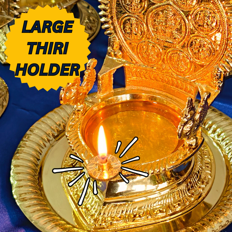 Large Thiri Holder Stand | Vilakku Extension | TBT 03 | Made In ...