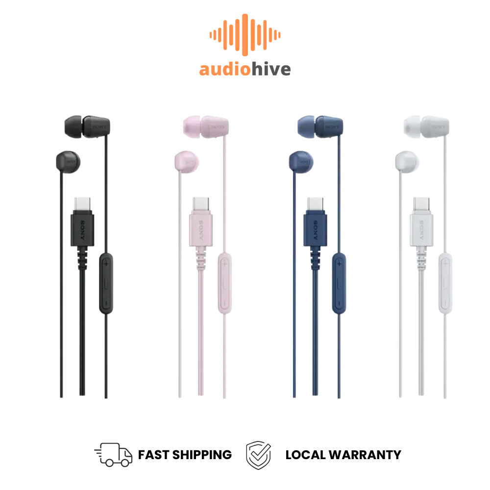 Sony IER-EX15C Type C USB-C Wired Earphone with Microphone for Calls ...