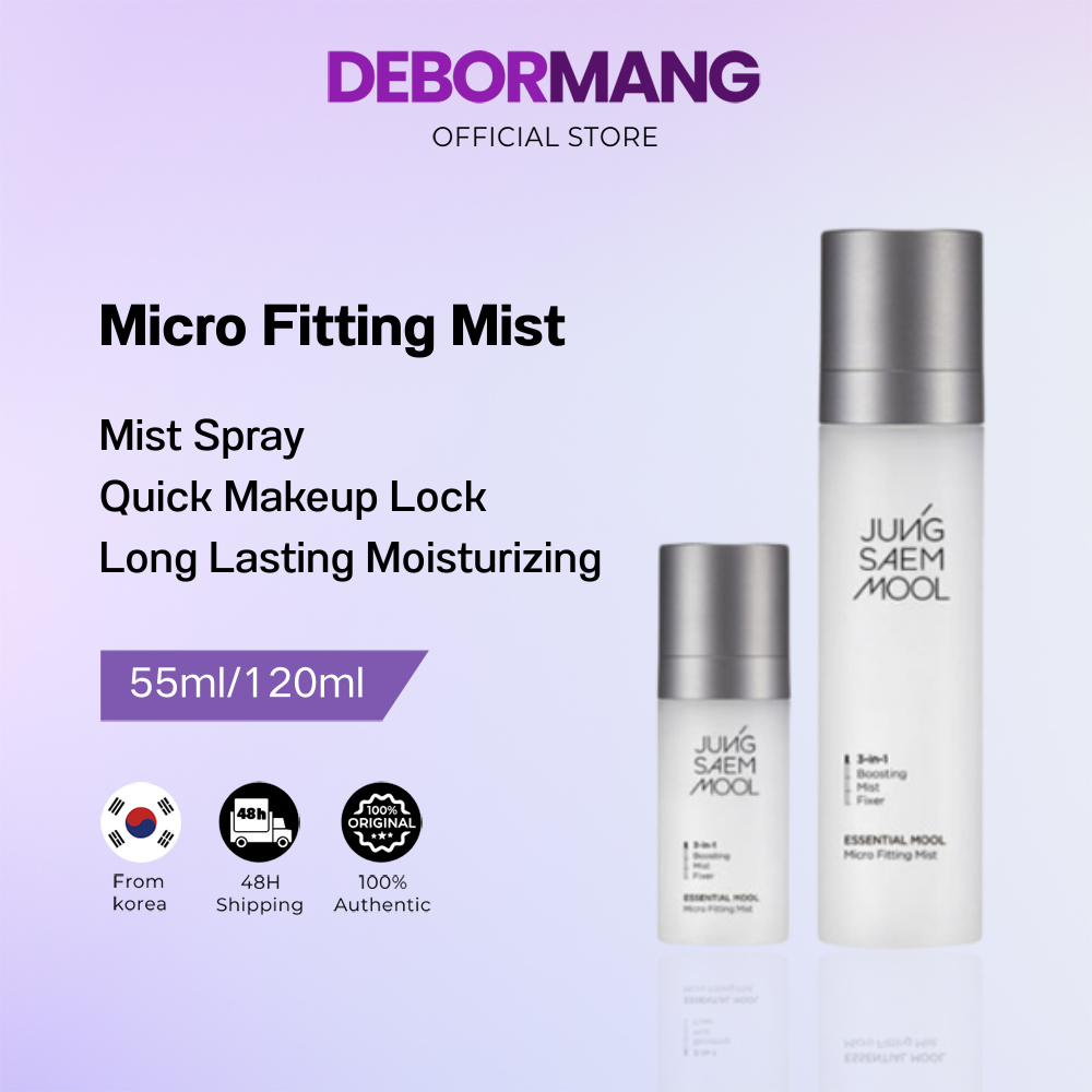 JUNGSAEMMOOL Essential Mool Micro Fitting Mist 55ml/120mlLong-lasting ...