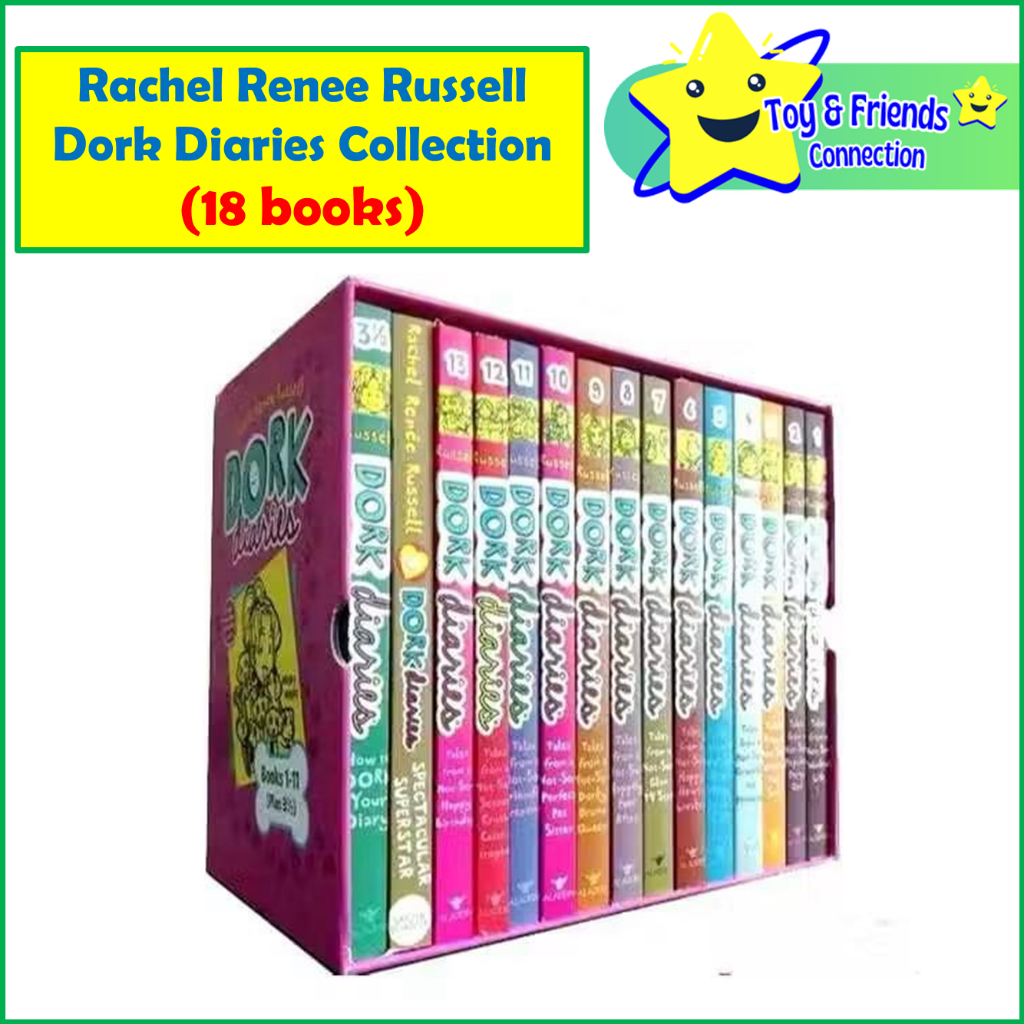 Dork Diaries Collection by Rachel Renee Russell (18 Books) | Shopee ...