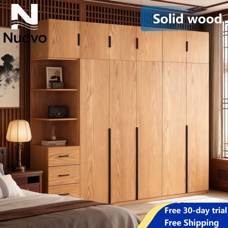 ER Solid Wood Wardrobe for HDB & BTO | Classic & Modern Style | 2/3/4/5 ...
