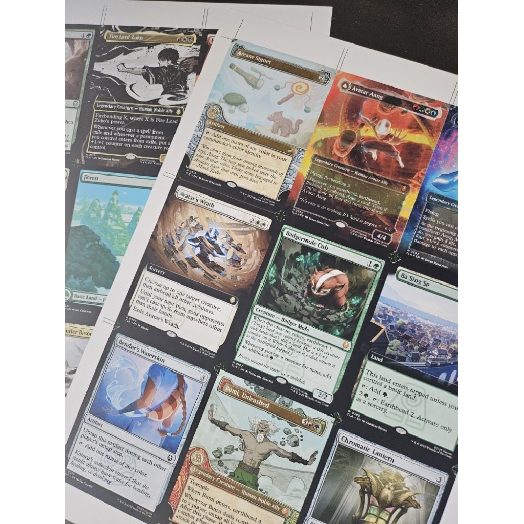 Custom Card Proxy Printing Service 100 Commander Deck | Shopee Singapore