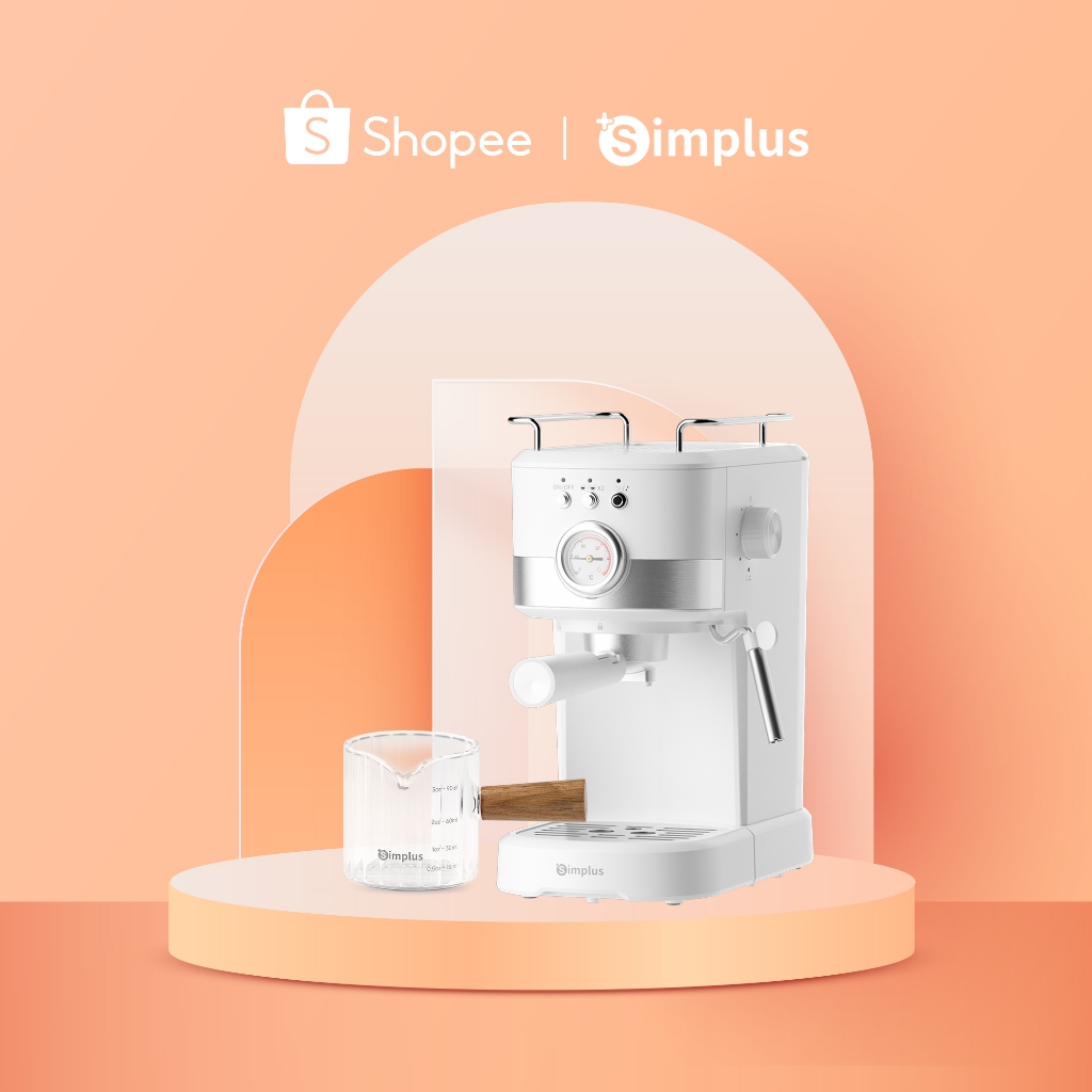 [BRAND BOX] Simplus Espresso Coffee Maker + 90ml Espresso Shot Glass ...
