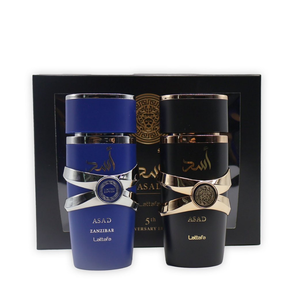 Asad & Asad Zanzibar Lattafa EDP 100ml Wangian Gift Set For Man Best ...
