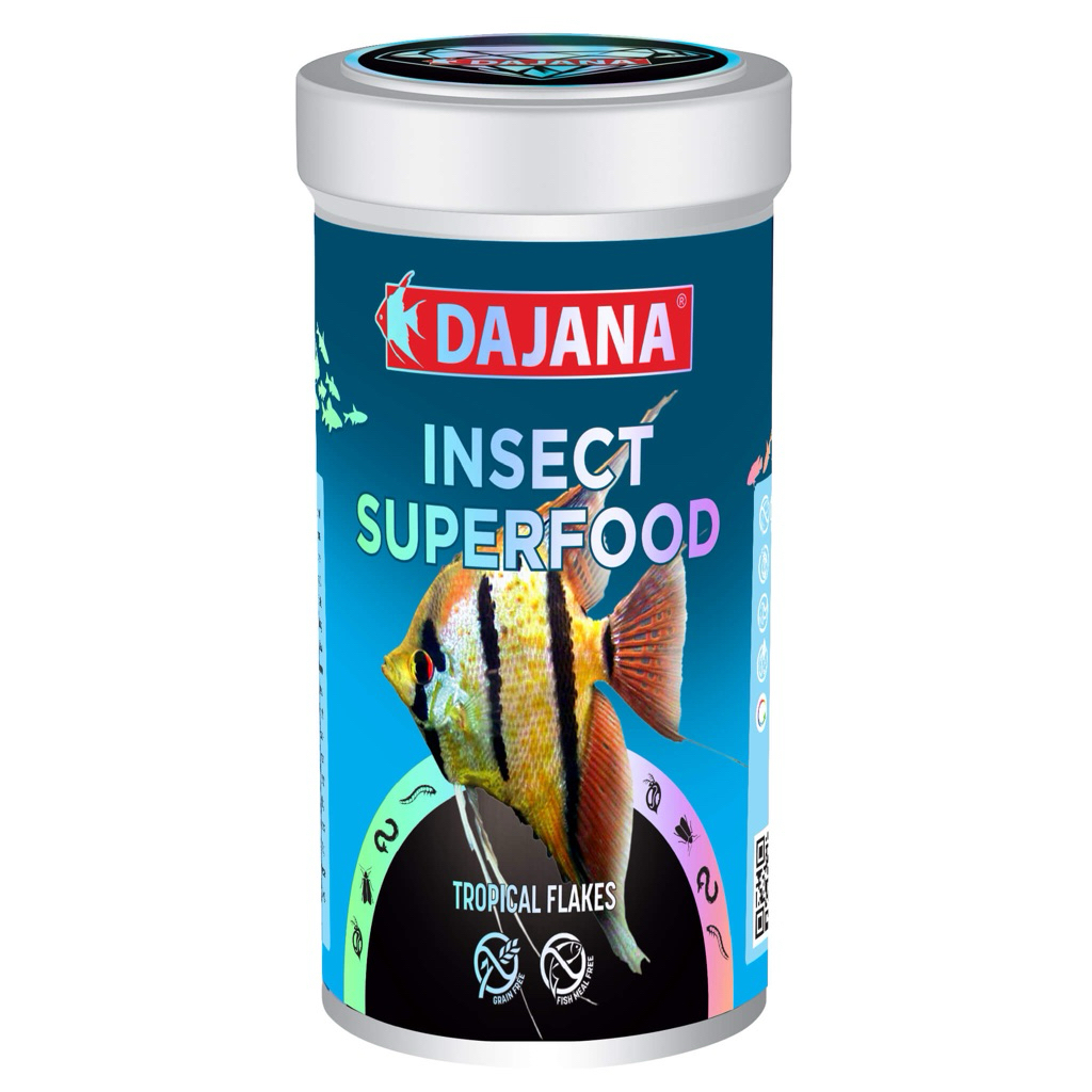 Dajana Insect Superfood Tropical Fish Food Flakes 140G | Shopee Singapore