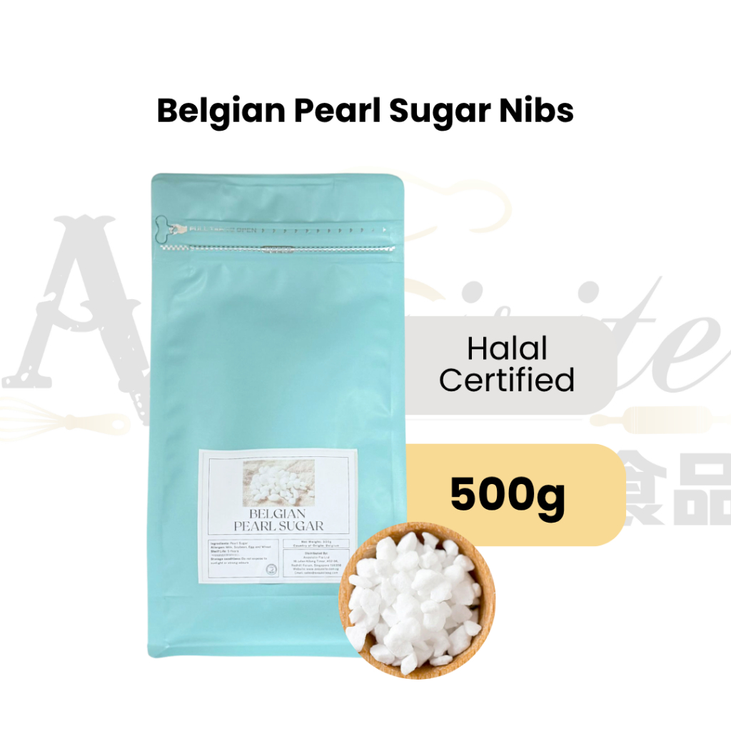 Belgian Pearl Sugar Nibs 500g|Baking Needs| Baking Decorations| Halal ...