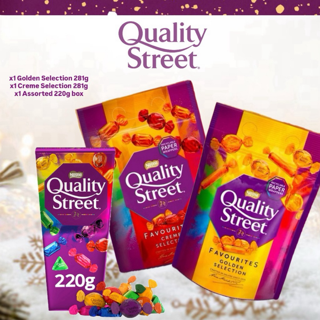 Nestle Quality Street Christmas Gift Chocolate Gift Set Assorted Milk ...