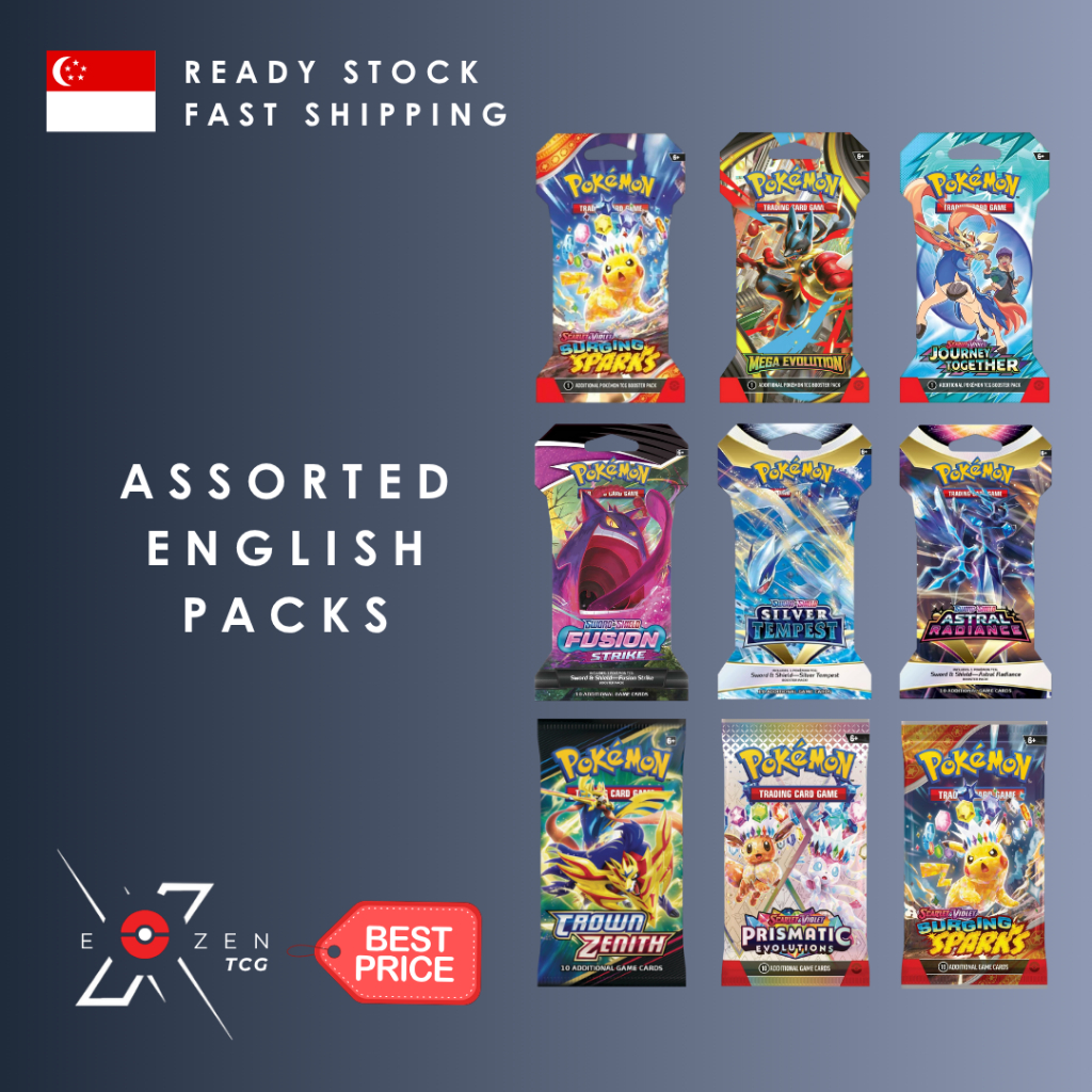 Pokemon Assorted Packs [English] | Shopee Singapore