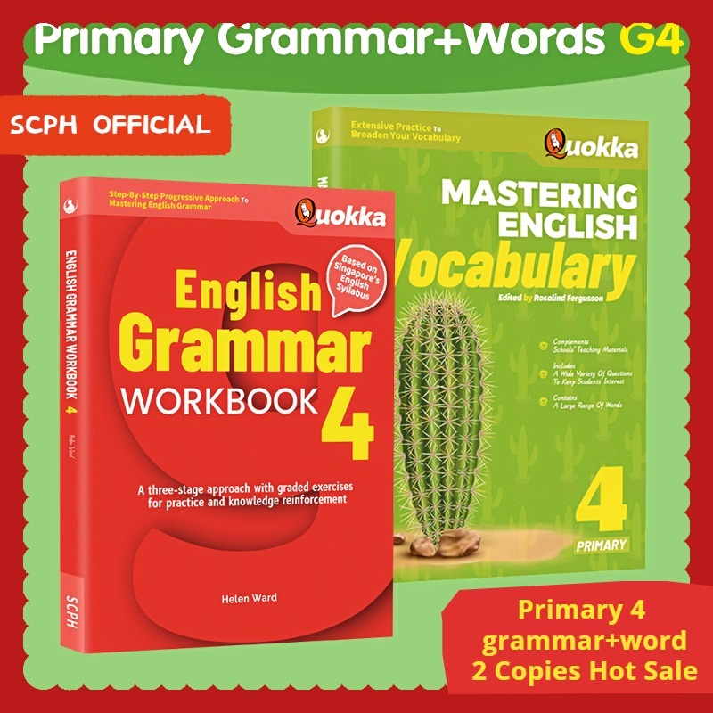[SG STOCK ] Primary English Grammar+Words Vocabualry G4 P4 /Grammar in ...