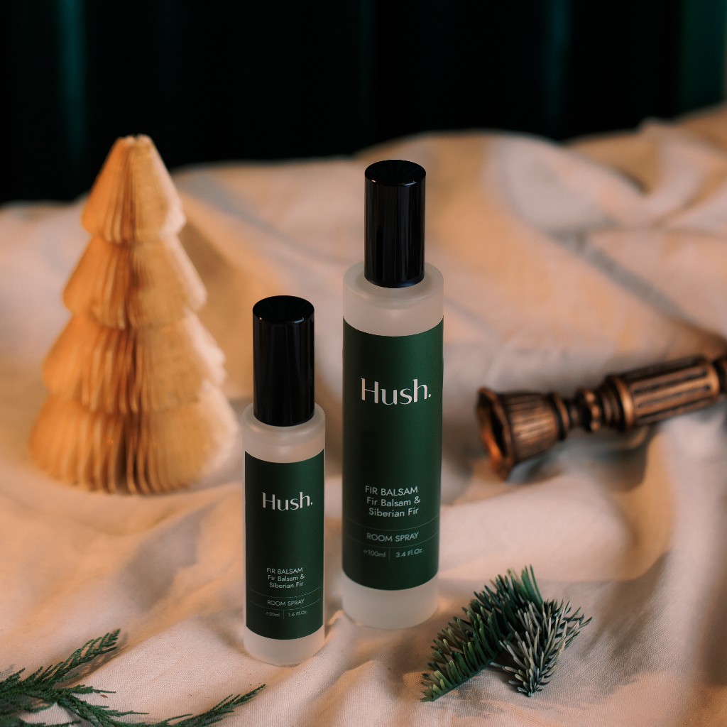 Hush Candle Christmas Collection Fir Balsam Room Spray | Shopee Singapore