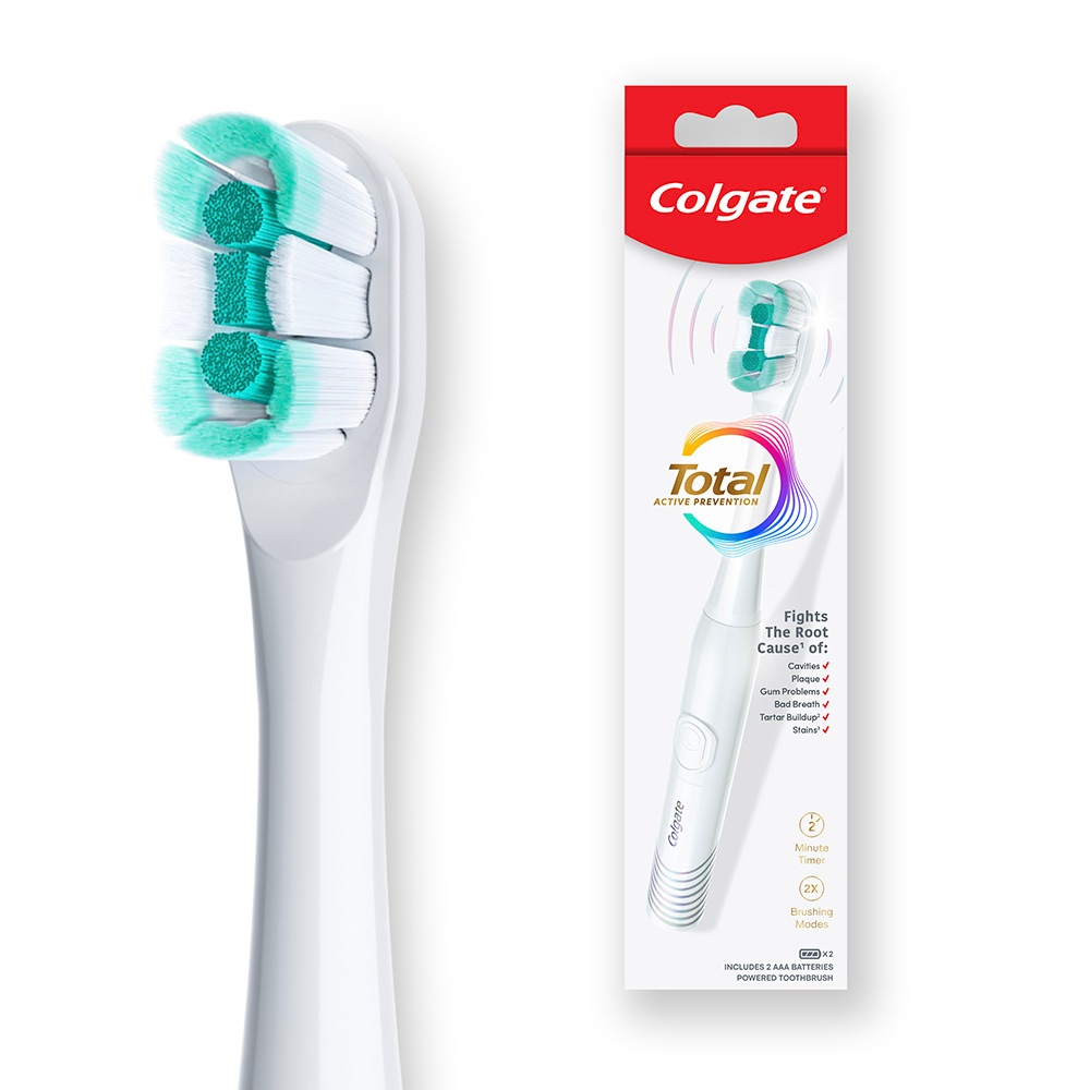 Colgate CTB Total Power Toothbrush Handle 1s/ Refill 2s [Bundle 2] /Mix ...