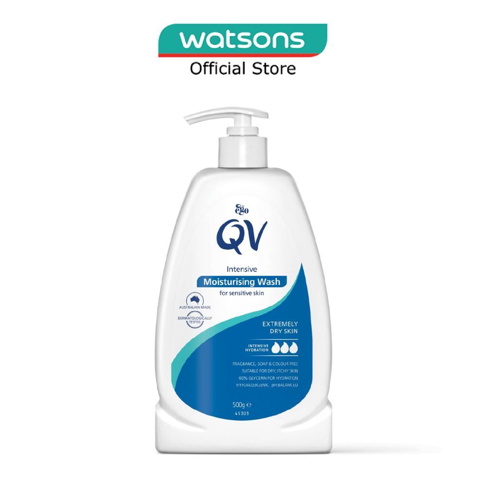 EGO QV Intensive Cleanser (Intensive Body Wash For Very Dry + Sensitive ...
