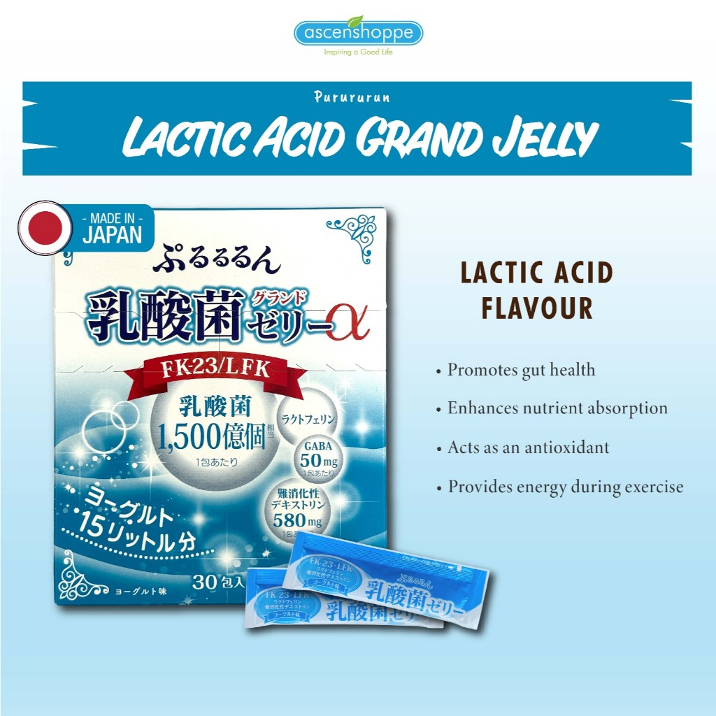 [BUY 1 GET 2] Purururun Lactic Acid Bacteria Jelly 30s -150 Billion ...