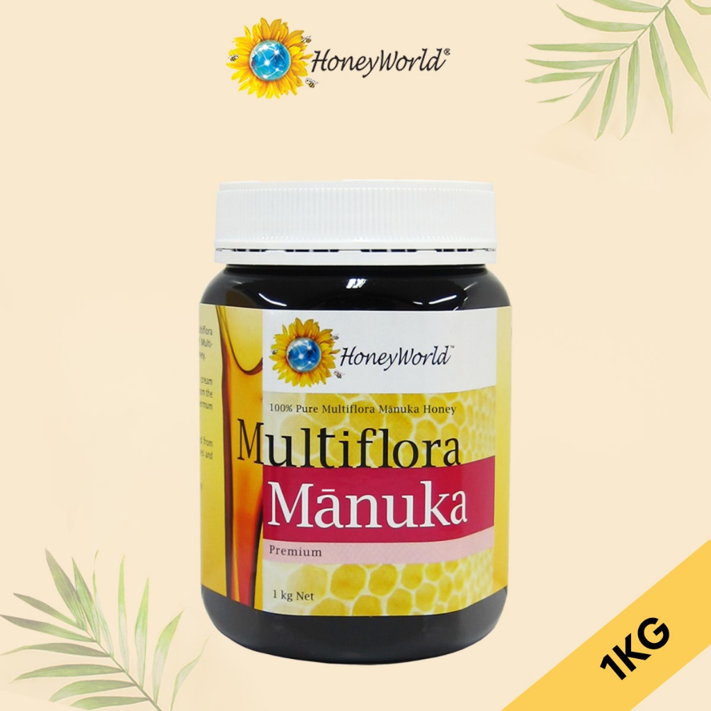 HoneyWorld Multif-flora Manuka 1kg | Product of New Zealand | Shopee ...