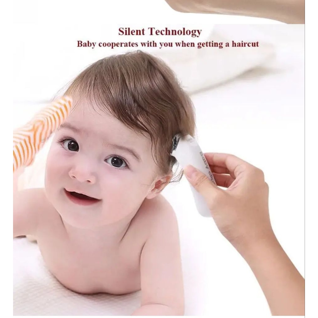 Baby rechargeable usb friendly hair clipper electric razor trimmer kid ...