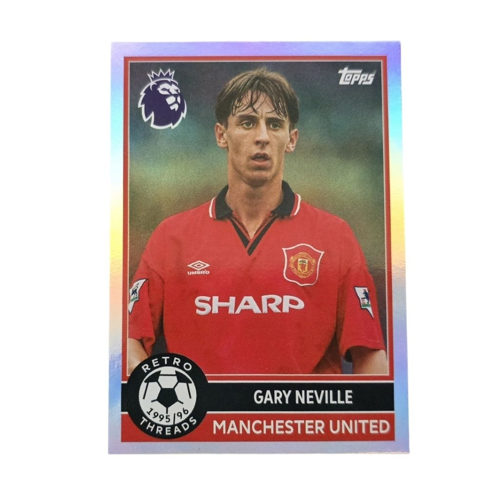 2026 Topps Premier League Debut Edition - #393 Gary Neville (Retro ...