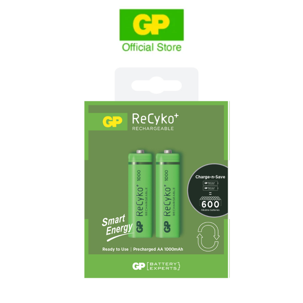 FREE GIFT GP RECYKO 2 AA SMART ENERGY 1000MAH | Shopee Singapore