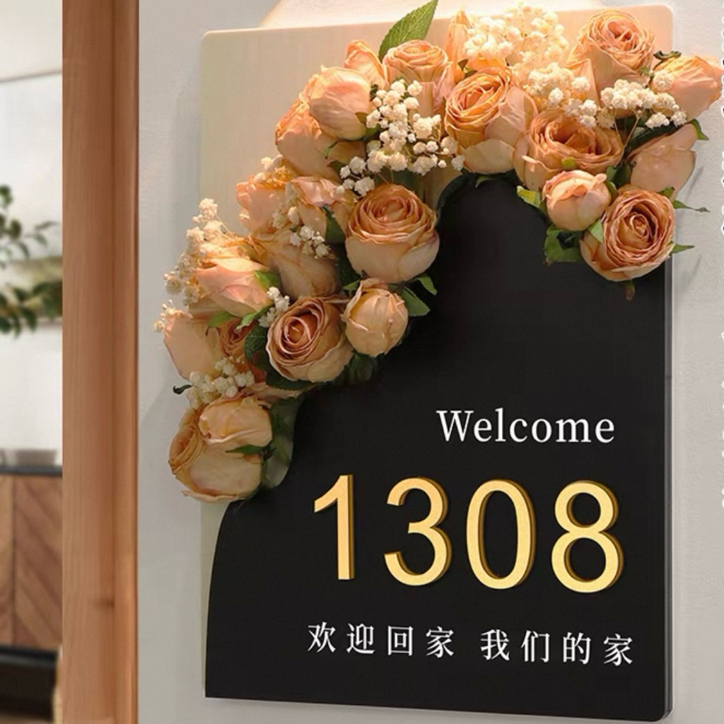 Customised Unit Sign door sign/unit number signage Customised Door Unit ...