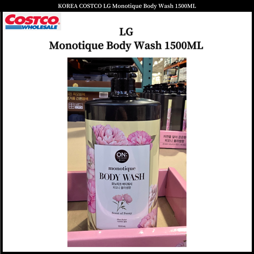KOREA COSTCO LG Monotique Body Wash 1500ML | Shopee Singapore