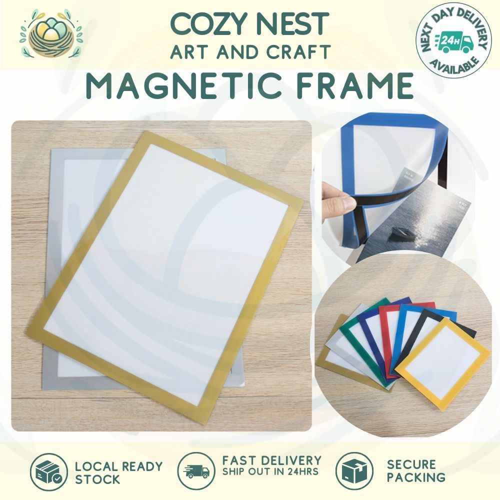 [LOW MOQ SG ship] A3 A4 Magnetic Frame Easy Display Photos, Awards ...