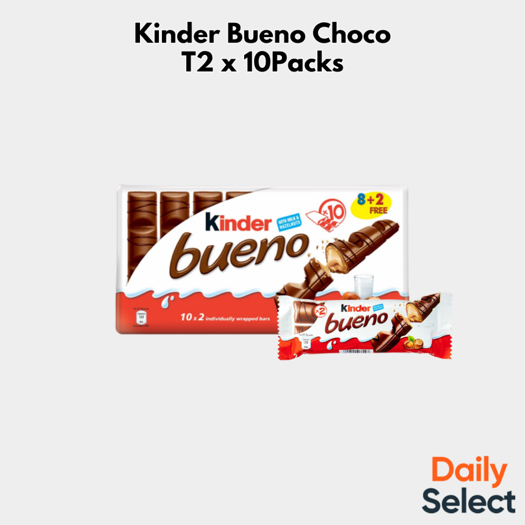 Kinder Bueno T2 | Chocolate | Kit Kat | Snacks | Chips | Jelly ...