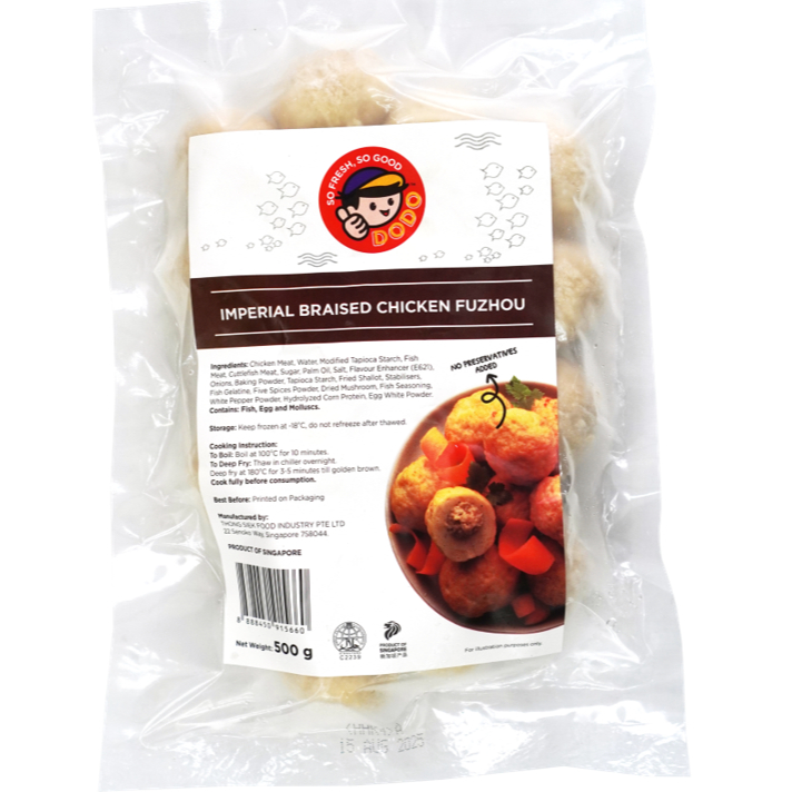 DoDo Braised Chicken Fuzhou - Frozen 500G Halal | Shopee Singapore