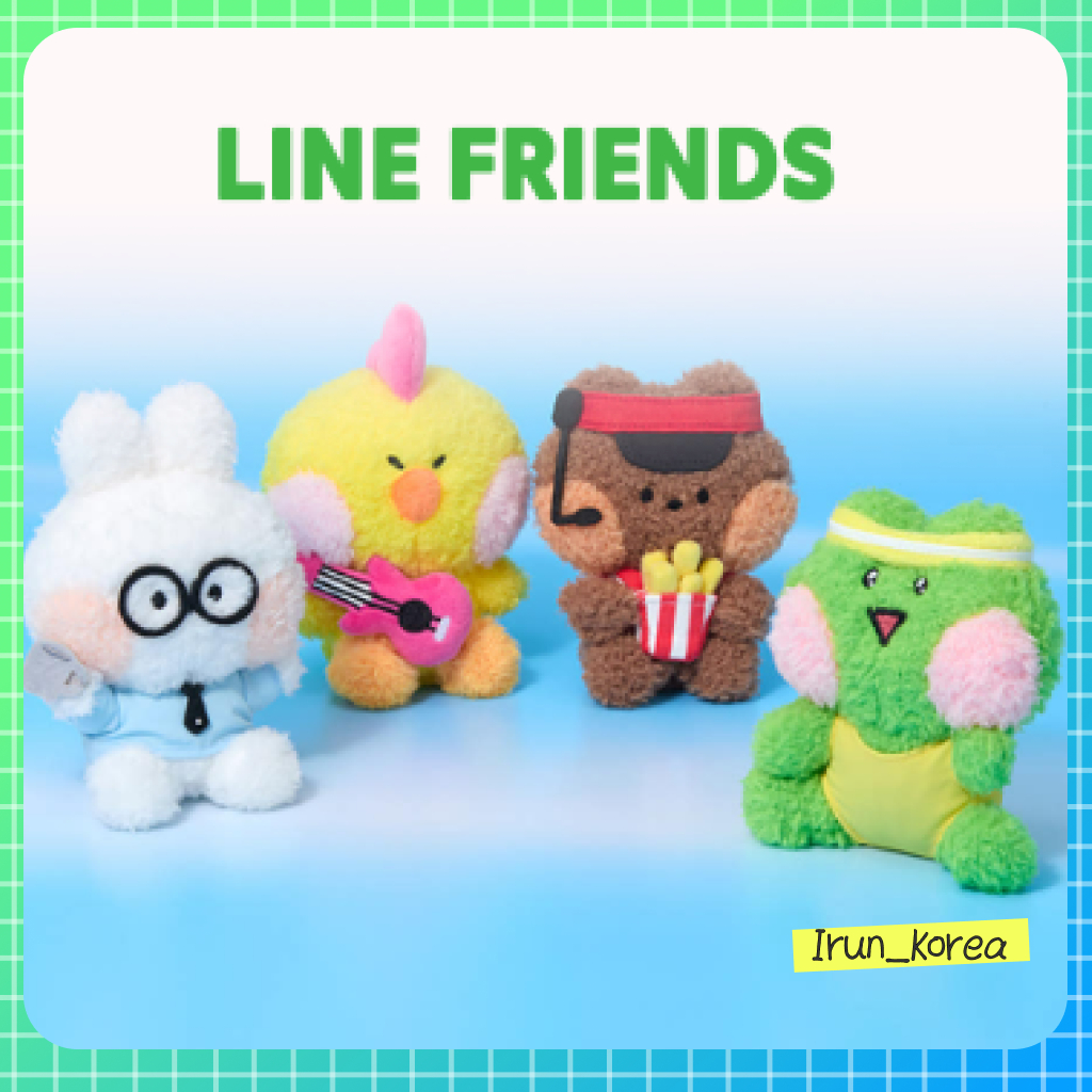 [LINE FRIENDS] LINE FRIENDS Minini World Plush (Options: Bunini ...