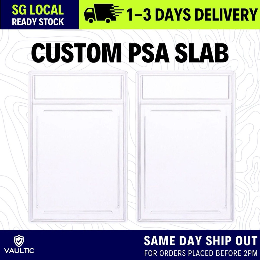 🔥LOWEST PRICE $1.30/pc🔥 Custom PSA Empty Slab Actual Size Protector ...