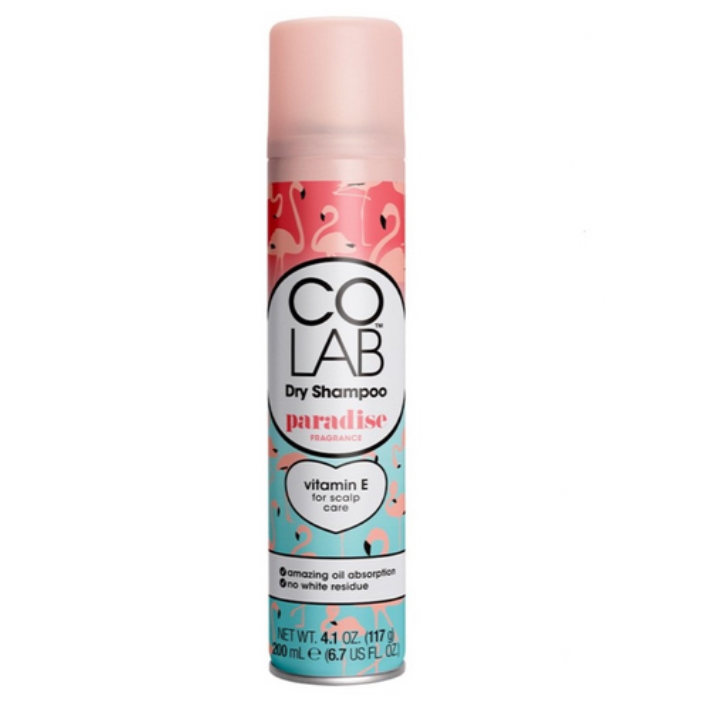 COLAB Paradise Dry Shampoo | Citrus Coconut Scent | 200ml | Quick Fresh ...