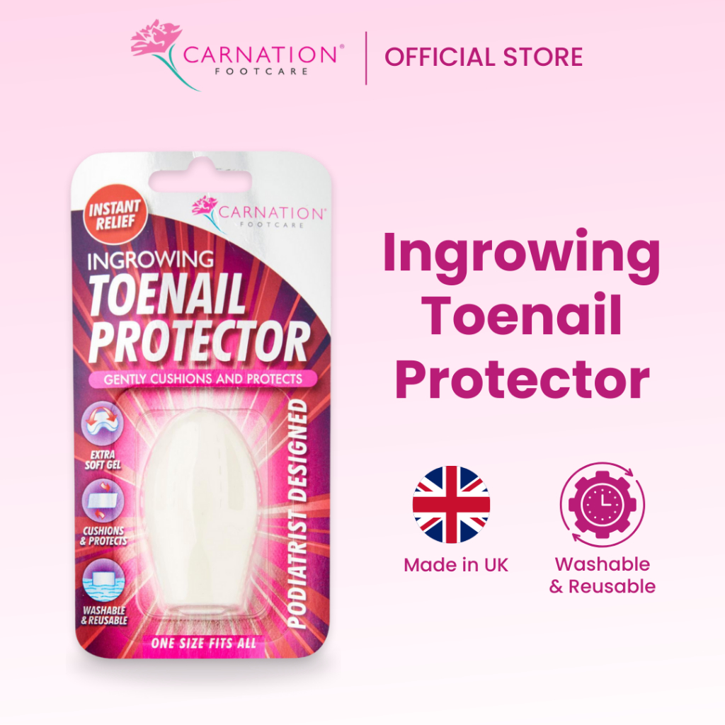 Carnation Footcare Ingrowing Toenail Protector | Shopee Singapore