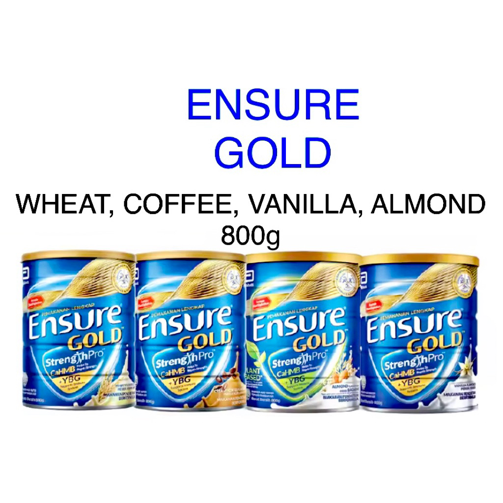 Ensure Gold Strength Pro 800g Coffee/ Wheat/ Vanilla [Exp: 07/2026 & 04 ...