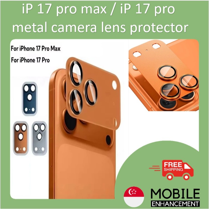 iPhone 17 pro max metal camera lens screen protector | Shopee Singapore