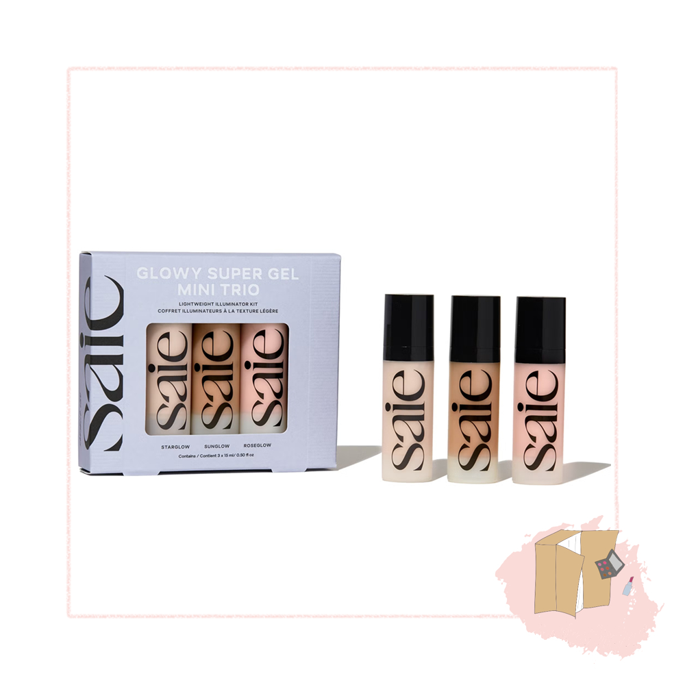 Saie Glowy Super Gel luminous skin glow
