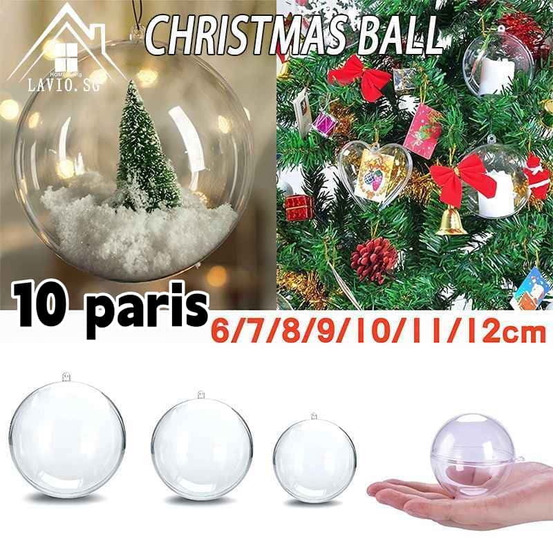 Acrylic Ball Transparent Ball Plastic Ball Decorative Round Ball Hollow ...