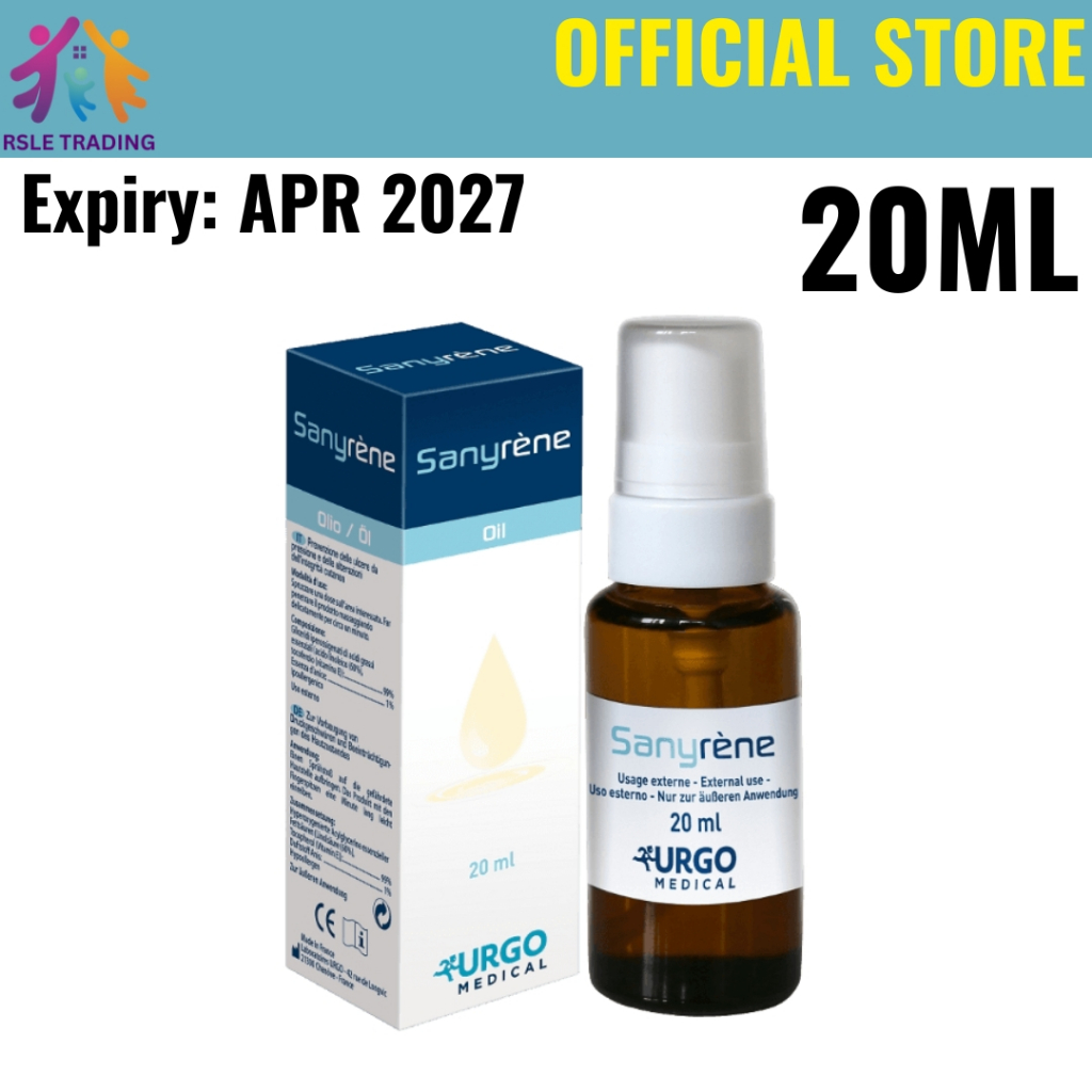Sanyrene Oil 20ml | Skin Protection Oil for Pressure Ulcer Prevention ...