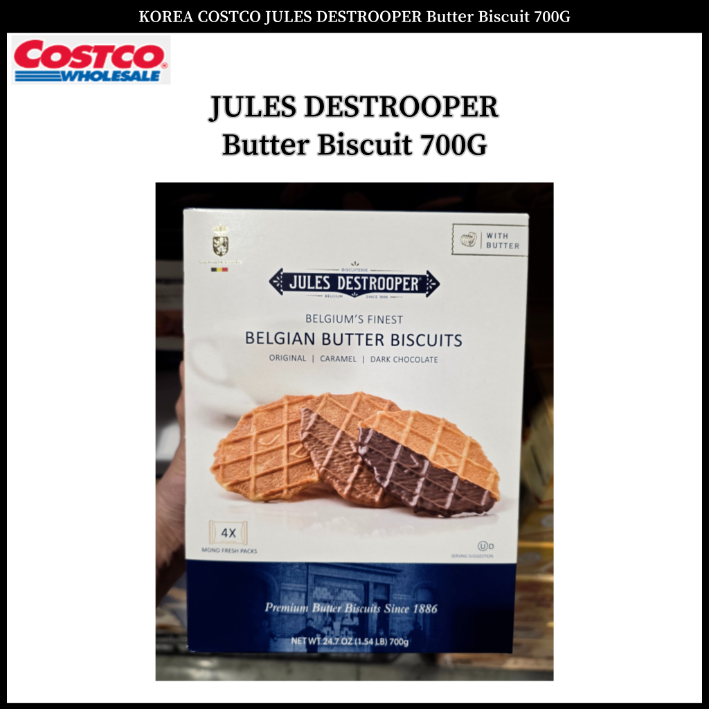 KOREA COSTCO JULES DESTROOPER Butter Biscuit 700G | Shopee Singapore