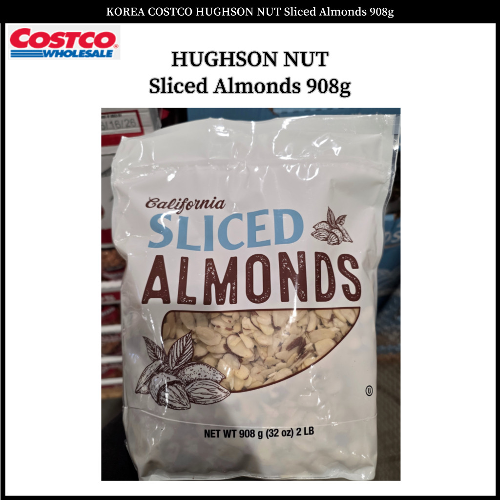 KOREA COSTCO HUGHSON NUT Sliced Almonds 908g | Shopee Singapore