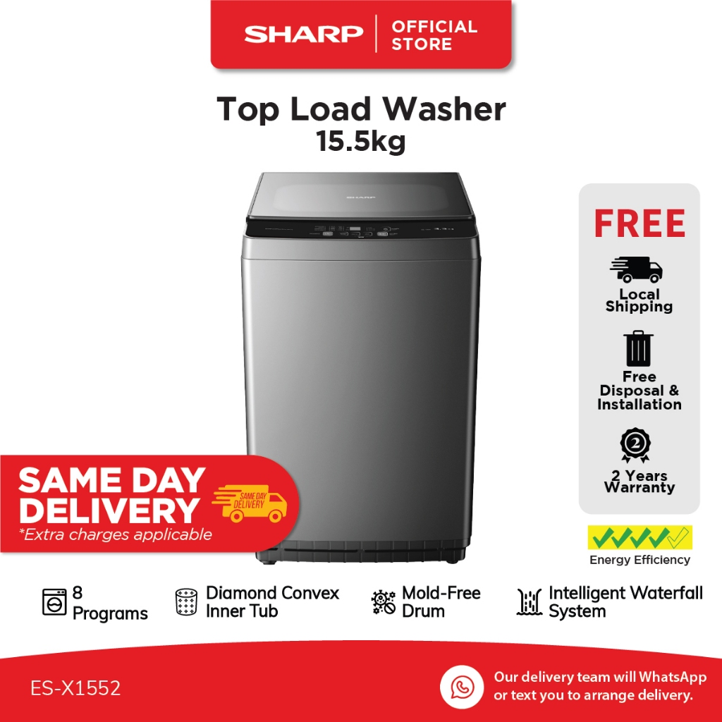 Buy Washing Machine top load At Sale Prices Online - July 2026 | Shopee ...