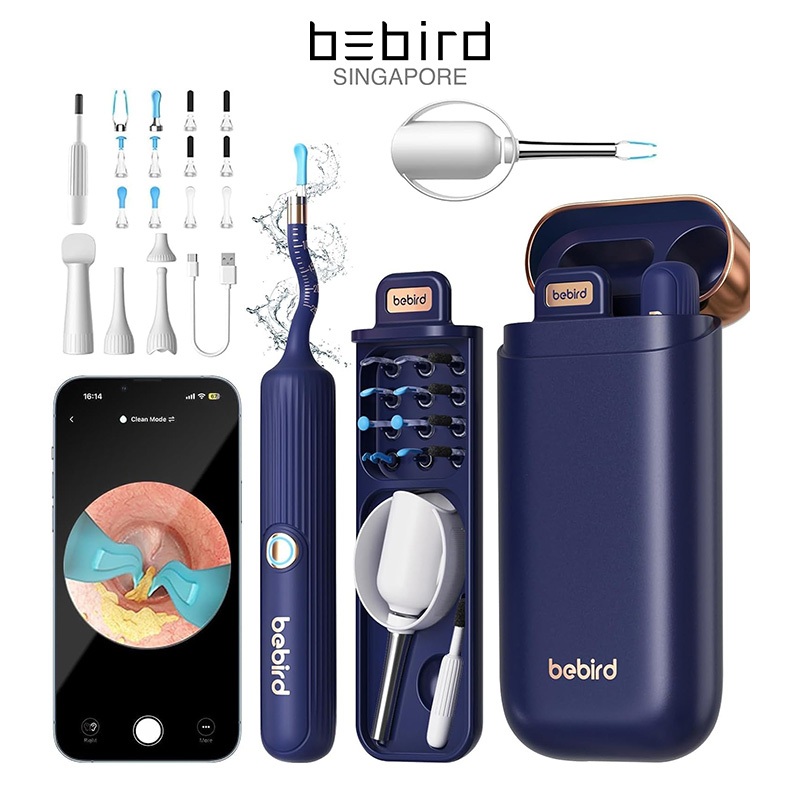 Bebird EarSight Plus Earpicks Ear Wax Removal Cleaner with tweezer 6 ...