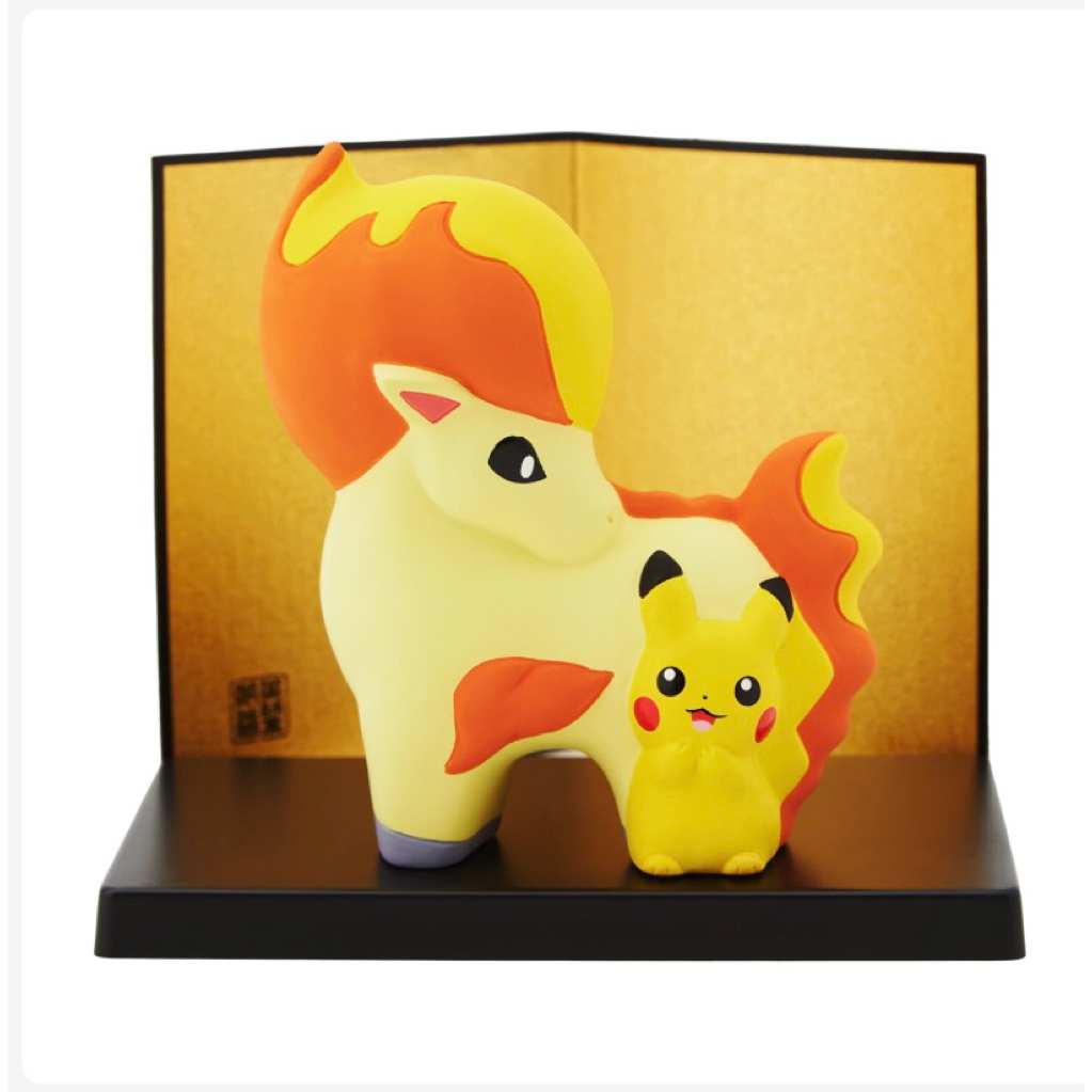 Pokémon Center Japan Exclusive Ceramic Ornament – Pikachu & Ponyta 🐾🔥 ...