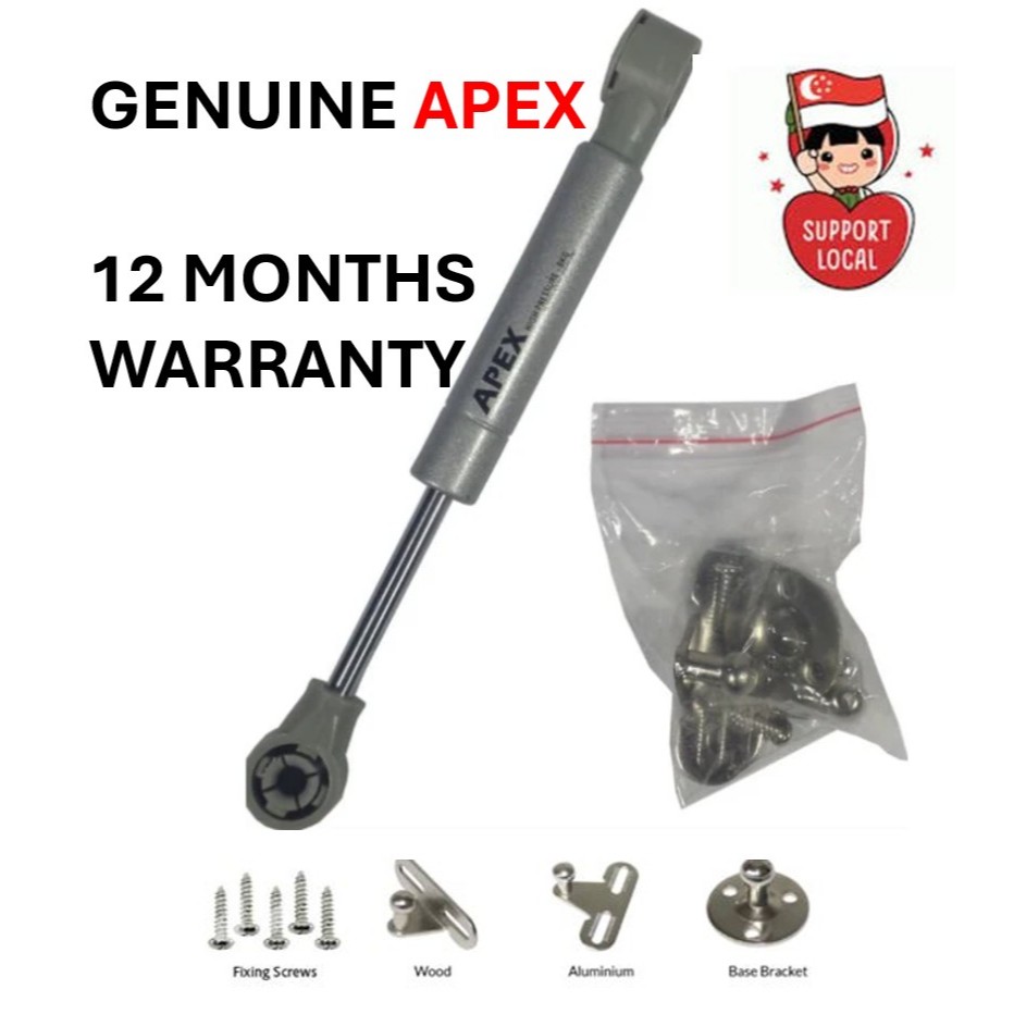 [100% AUTHENTIC] Apex Gas Spring Lift Up System - 8Kg(80N)/10Kg(100N ...