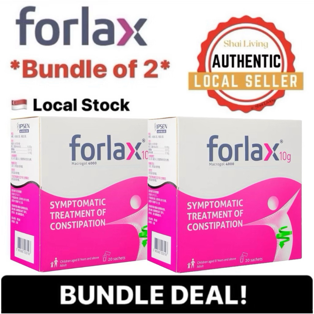 Forlax 10g, Bundle of 2 x 20 sachets | Shopee Singapore
